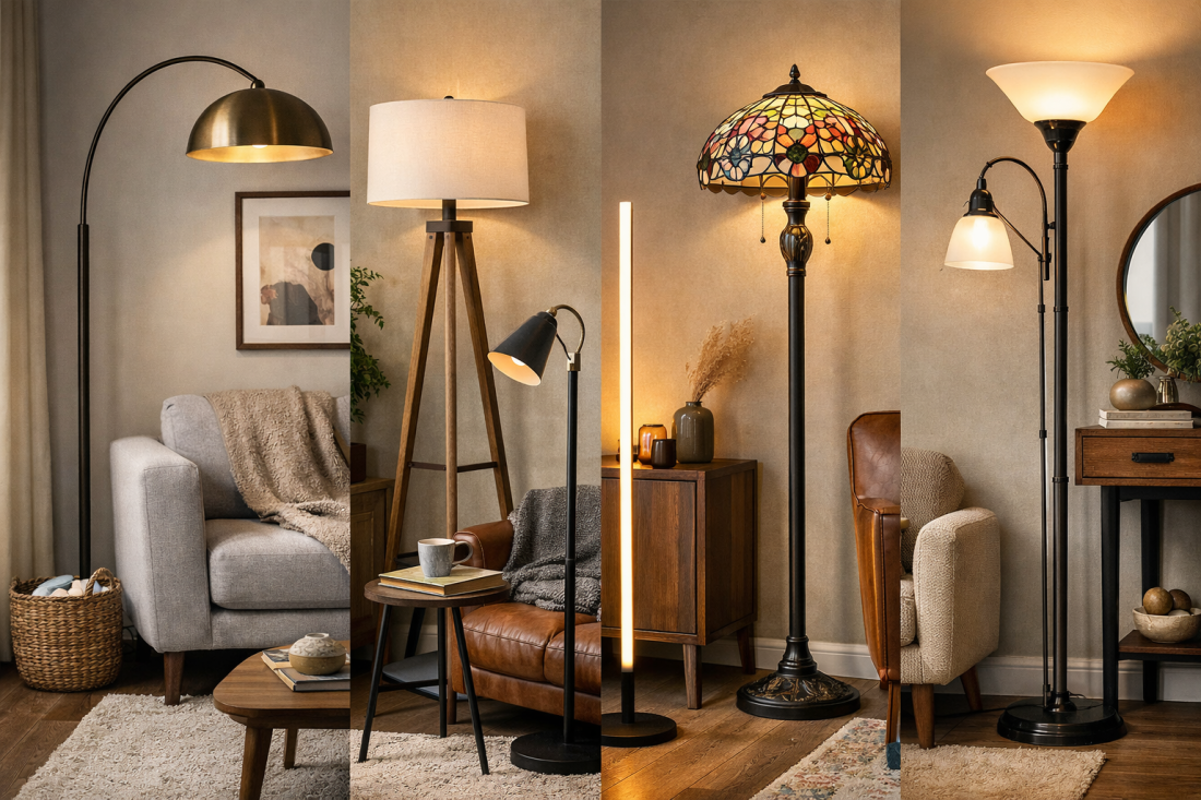 Types of Floor Lamps: Styles and How to Choose the Right One